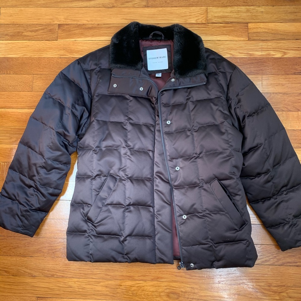 Andrew Marc Down Winter Jacket - Gem